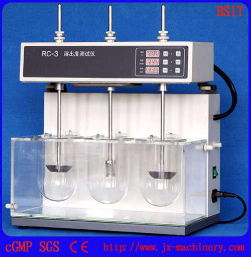 RC-3 Medical Equipment Tablet Dissolution Tester for Tablets Capsules ...